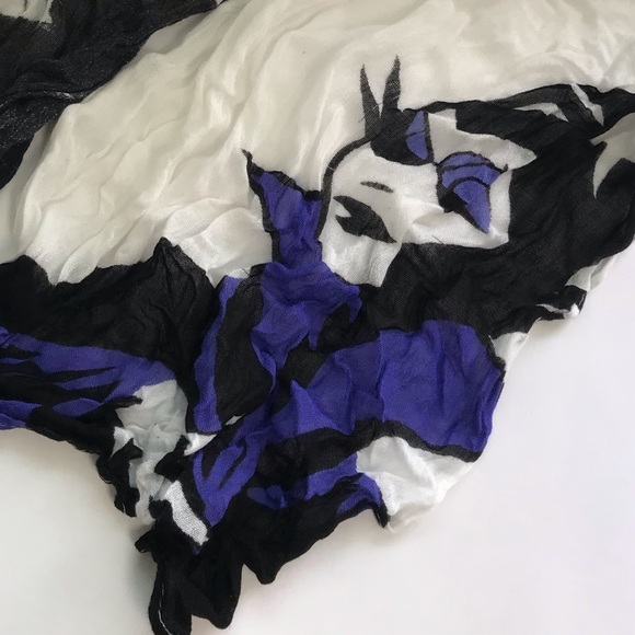 Disney | Accessories | Disney Maleficent Sleeping Beauty Castle Scarf ...